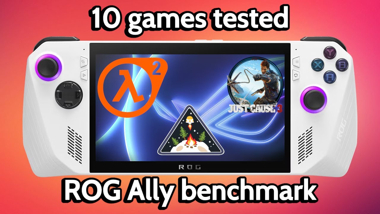 ROG Ally Benchmark - 10 Games Tested - YouTube