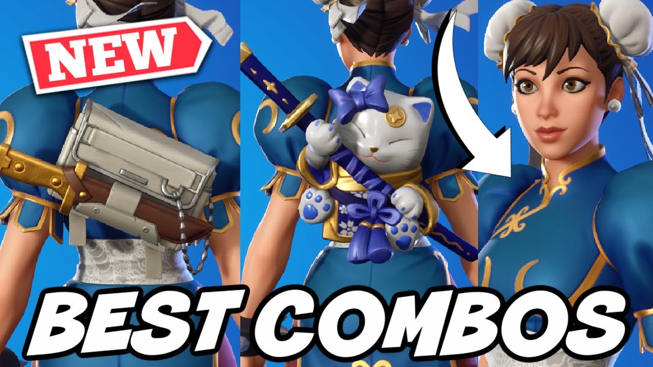 THE BEST COMBOS FOR *NEW* CHUN-LI SKIN (STREET FIGHTER SET)! - Fortnite ...