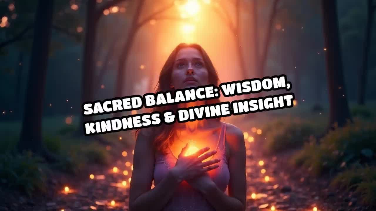 Sacred Balance: Wisdom, Kindness & Divine Insight - YouTube