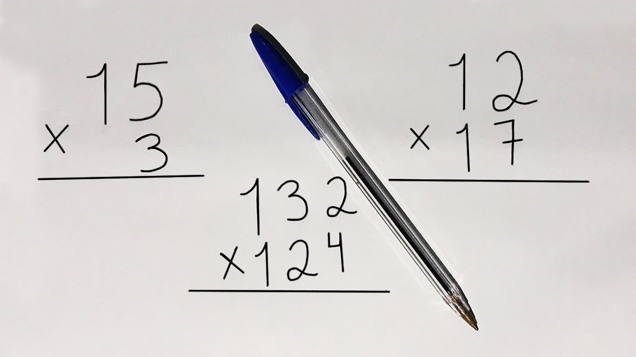 ️COMO FAZER CONTA DE MULTIPLICAÇÃO 📚COMO FAZER CONTA DE VEZES CONTA DE ...