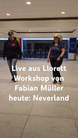 Quasi Live aus Llorett von Biene und Nicole. Workshop von Fabian Müller heute: Neverland - YouTube