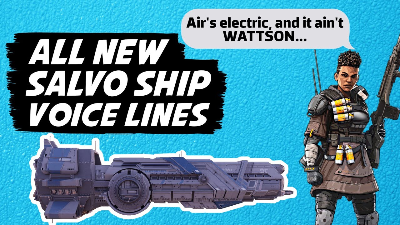 All New Salvo Ship Voice Lines | Apex Legends - YouTube