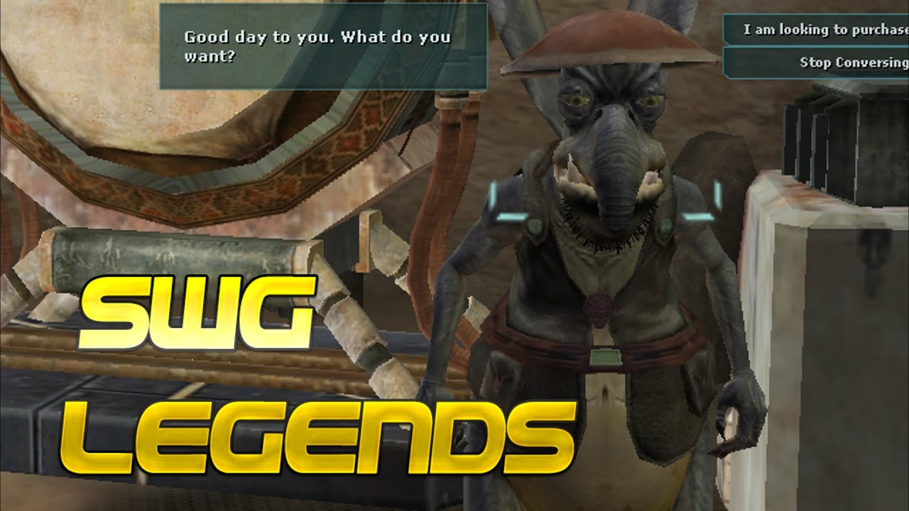Star Wars Galaxies: Legends | Watto in the house (jedi) - YouTube