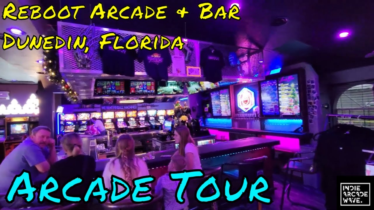 Reboot Arcade & Bar Dunedin, Florida Arcade Tour | Indie Arcade Wave ...