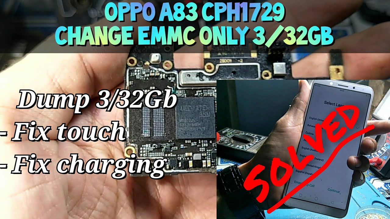 Oppo A83 ISP PinOUT To Hard Reset, FRP Bypass, EMMC, 46% OFF