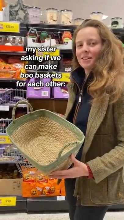 She wants to make BOO BASKETS?! its overconsumption aesthetic autumn ...
