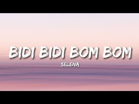 Selena - Bidi Bidi Bom Bom (Letra/Lyrics)
