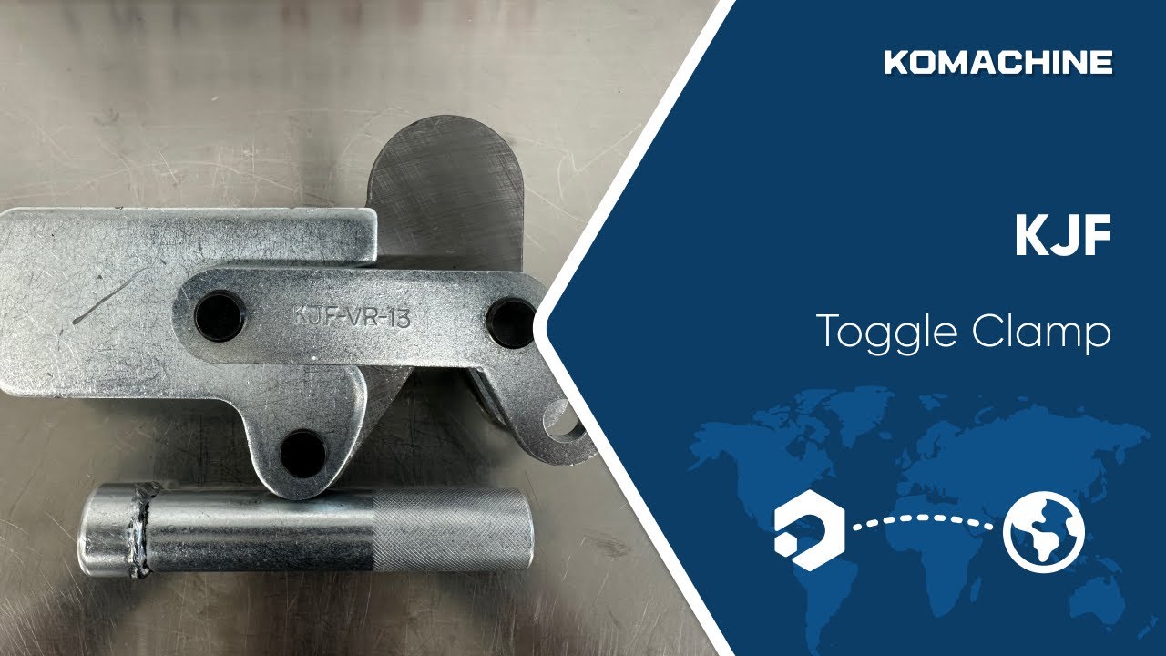 KJF / Toggle Clamp (KJF-VR-13) / INV-04220 - YouTube
