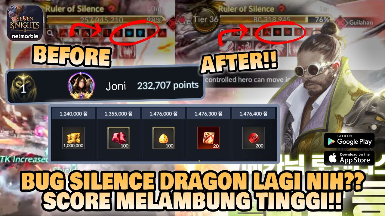 Seven Knights 2 - NAGA SILENCE BUG LAGI?? INI BUG ATAU LEAK UPDATE?? 🙄 ...