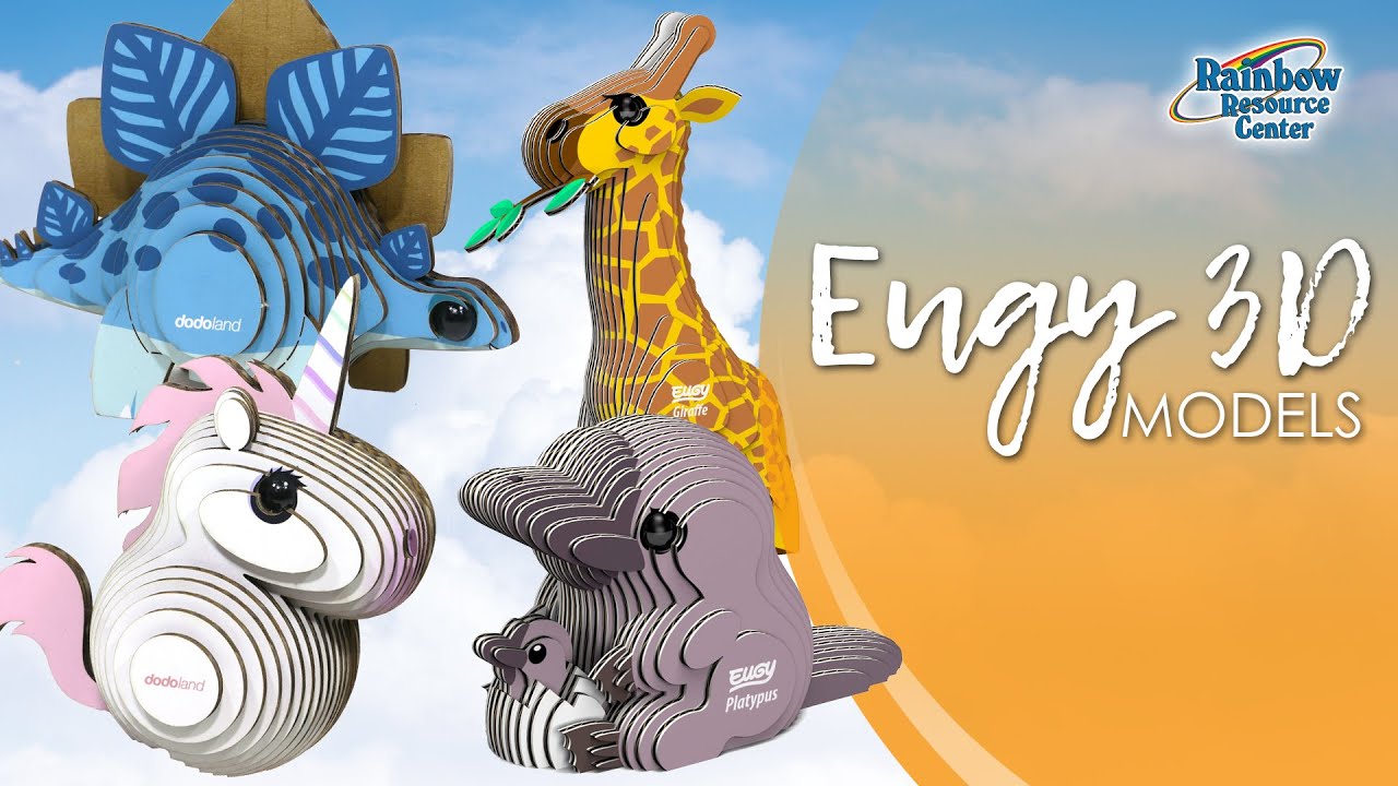 Eugy 3D Models - YouTube