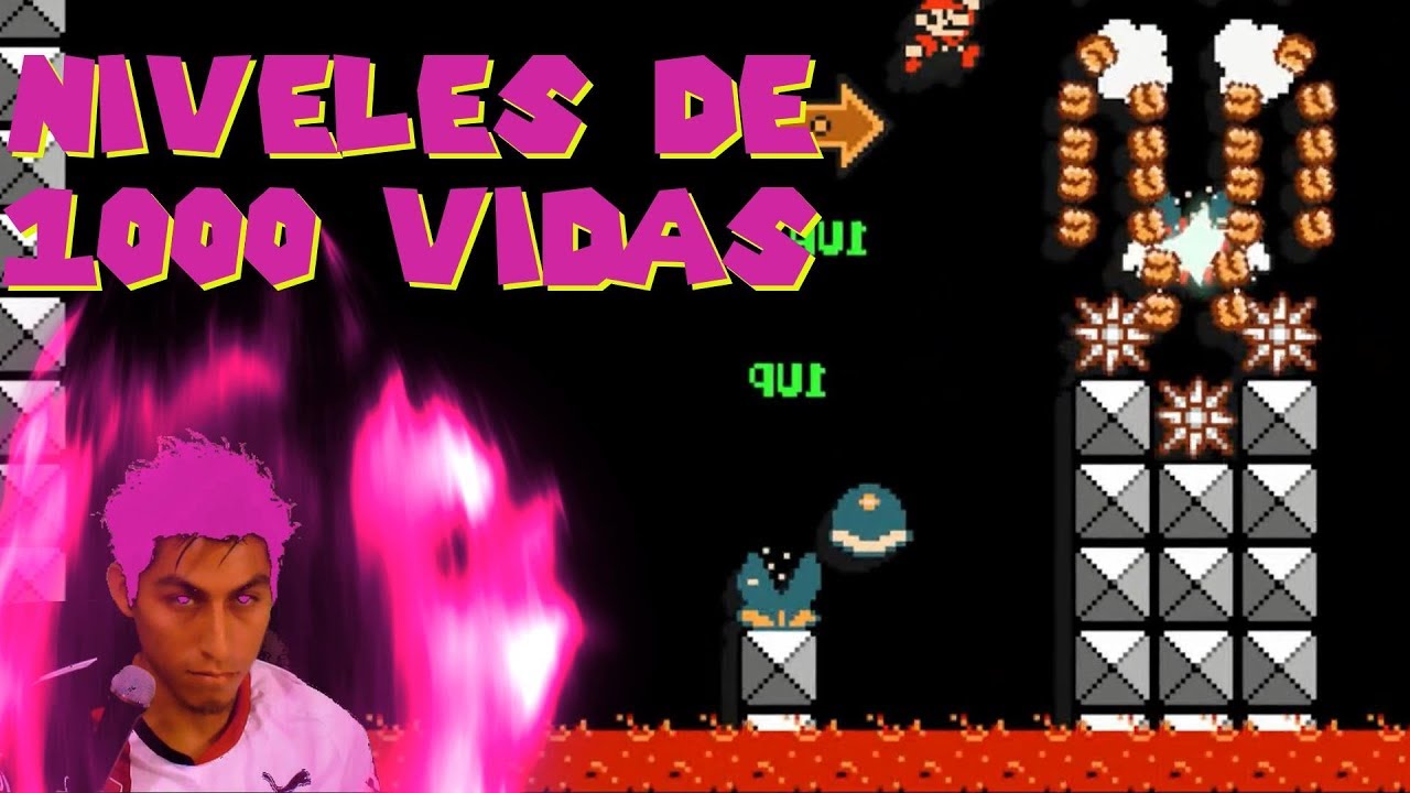 Niveles de 1000 vidas 💪 y clasificados por estrellas ⭐ | Mario maker en ...