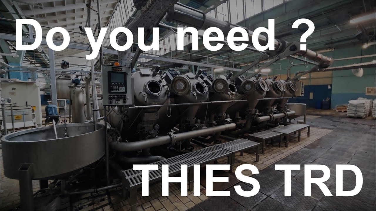 Used THIES TRD Dyeing Machines for Sale | 300 & 450 kg Capacity in ...