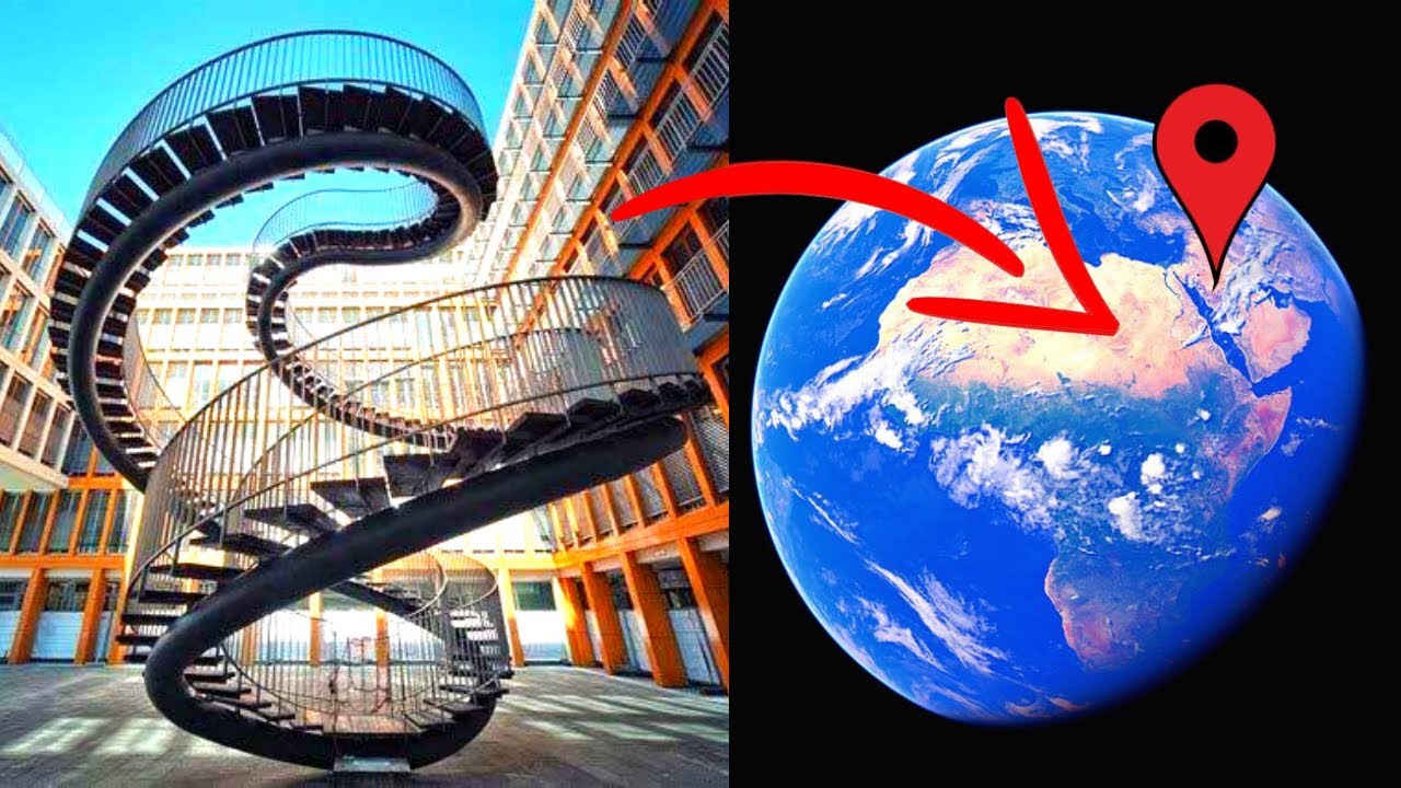 OMG! Endless Staircase Found on Google Earth! | This Infinite Stairway ...
