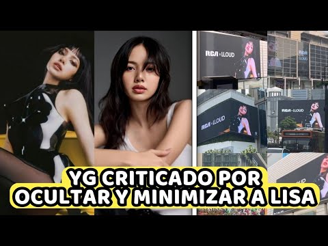 EL ANUNCIO DE LISA DE BLACKPINK, GENERAN CR!TICAS A YG POR MINIMIZAR SIEMPRE A LA IDOL... - YouTube