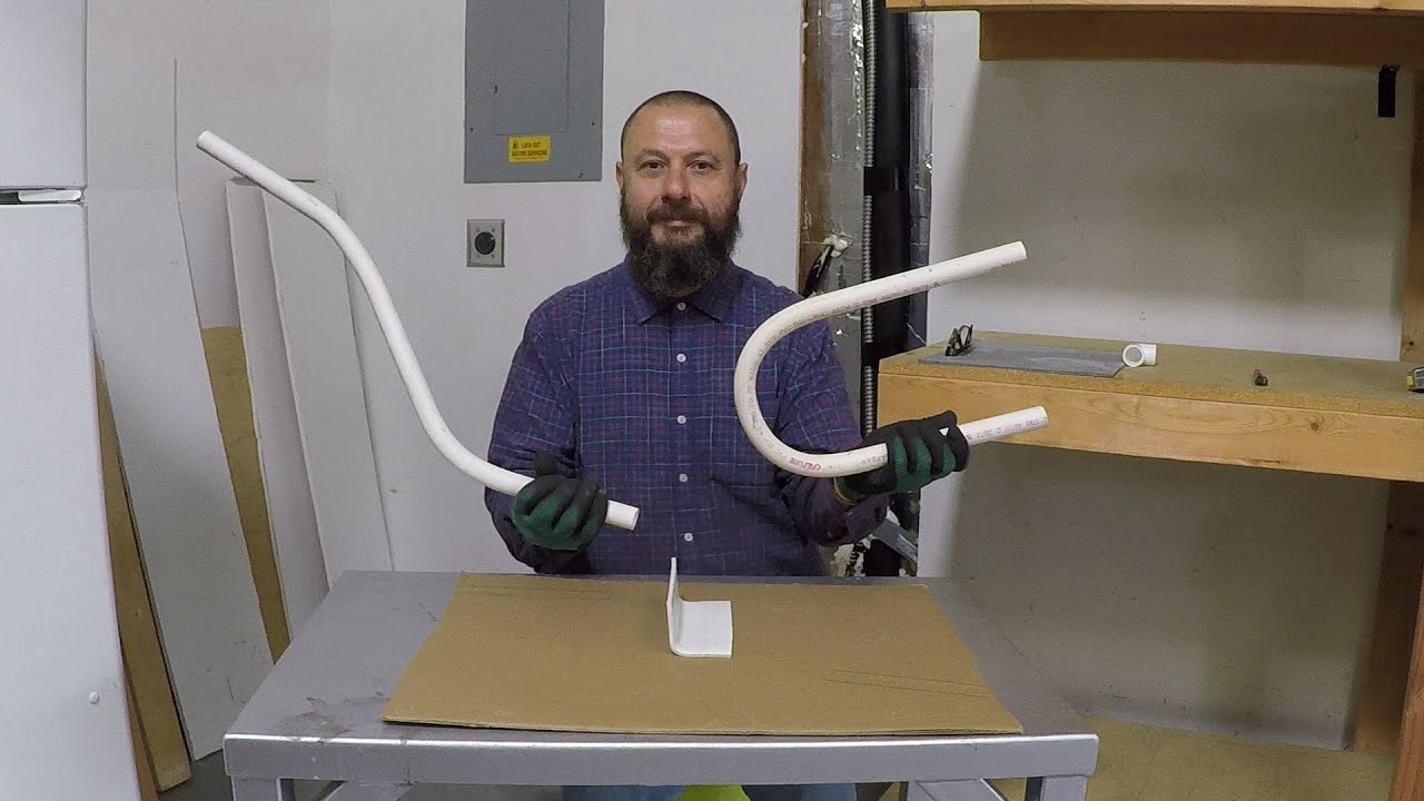 How To Bend PVC Pipe - YouTube