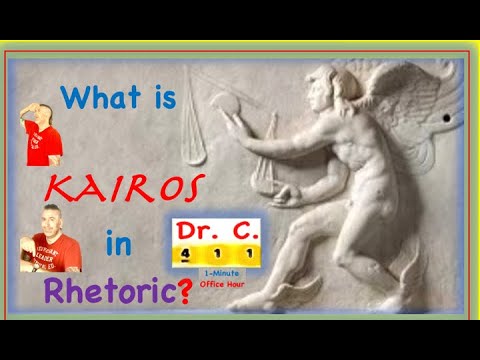 1-Minute Office Hour: What is Kairos, in Rhetoric? - YouTube