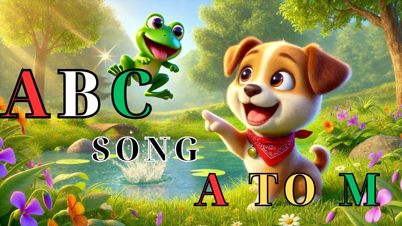 ABC Song - Learn Alphabet for Children (A-M) | Fun Animal Adventure ...