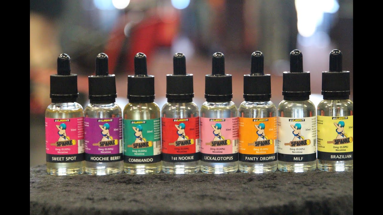 SPANKED E LIQ JUICE REVIEW PART 2 - YouTube