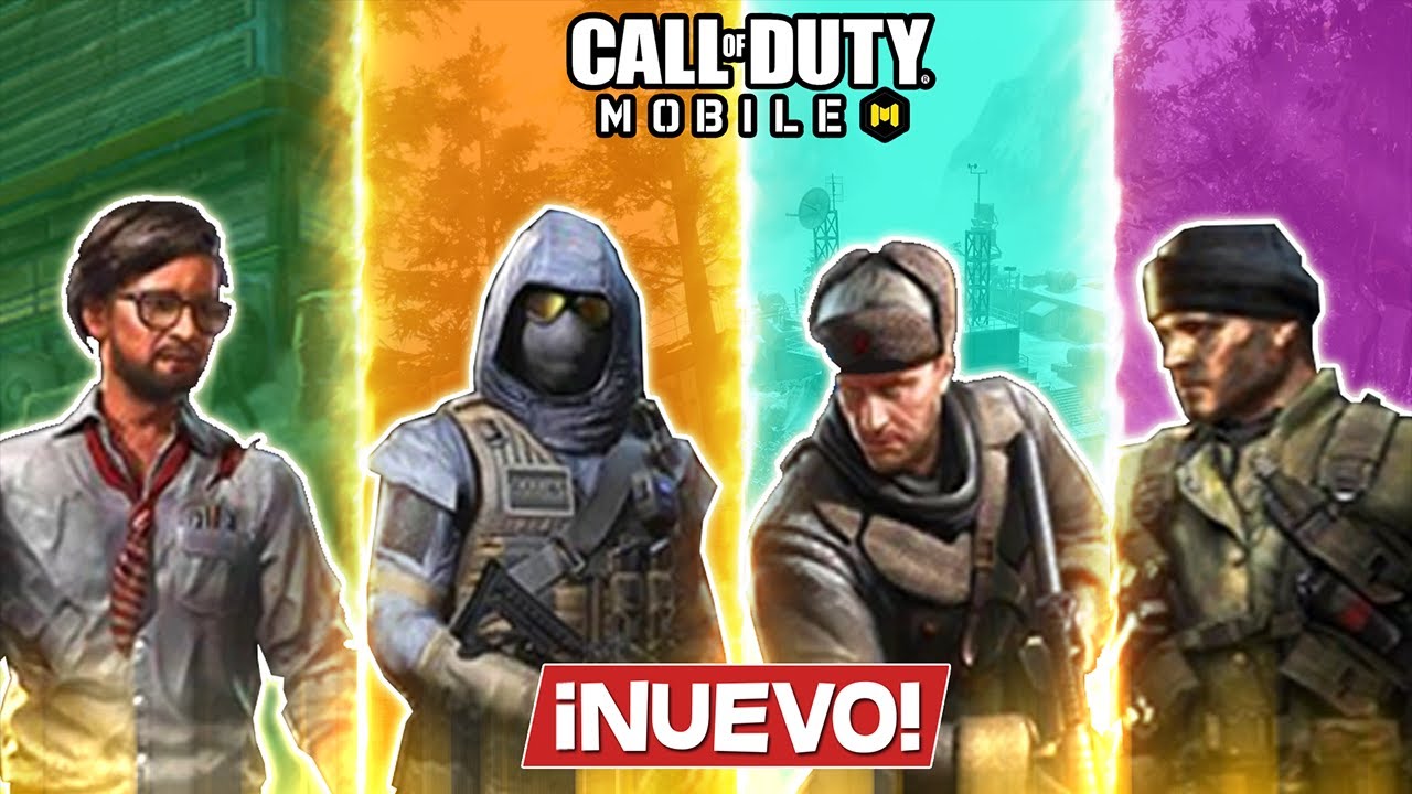 ¡FILTRADOS los NUEVOS PERSONAJES y MAPAS de COD MOBILE! | TEMPORADA 4 ...