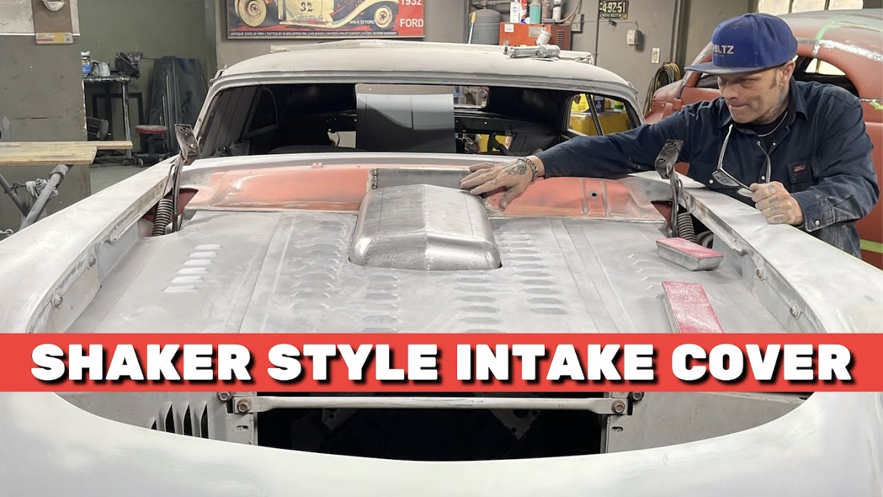 Fabricating a Shaker Style Intake Cover for LS Engine - Part 2 - YouTube