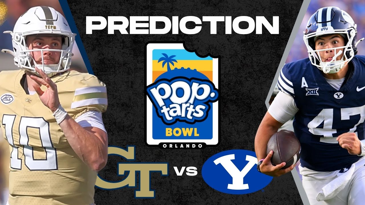 2025 Georgia Tech vs BYU College Football Prediction | Pop-Tarts Bowl ...