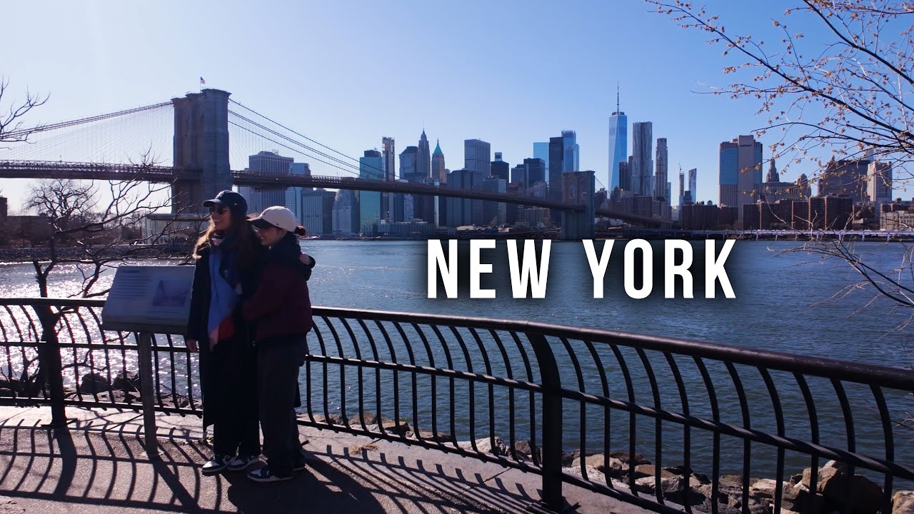 New York City, 4K Walking Tour, DUMBO Brooklyn, Relaxing Walk (March ...