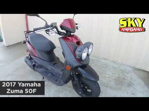 2017 Yamaha Zuma 50F - YouTube