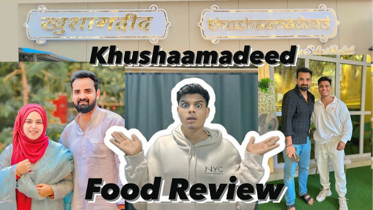 Saba Ibrahim's Khushaamdeed Restaurant | Food Review | @sabaKajahaan ...