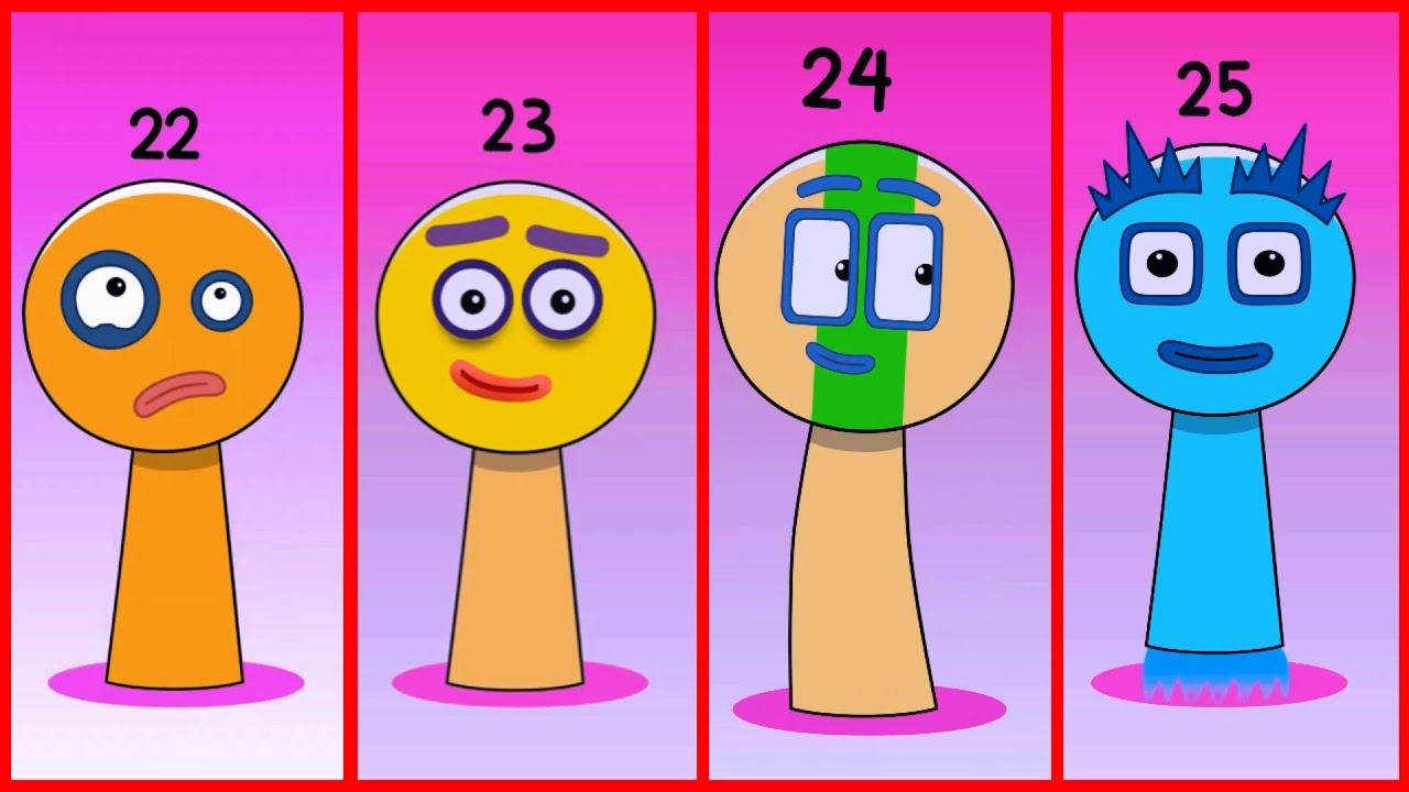 Sprunki OC Twenty Two, Twenty Three, Twenty Four, Twenty Five, Twenty ...