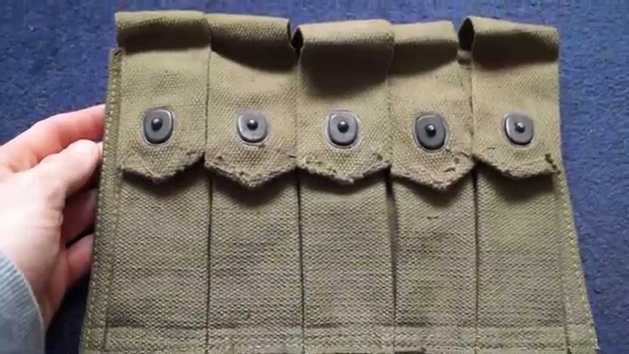 World War Two US Pocket, Ammunition Magazines - YouTube