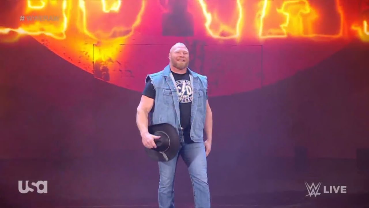 Brock Lesnar Return Entrance: RAW, Oct. 10, 2022 -(HD) - YouTube