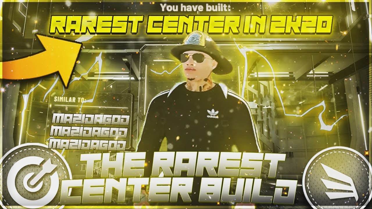 Rarest build in 2k20 Best playmaking Center in 2k20 * rip to the ...