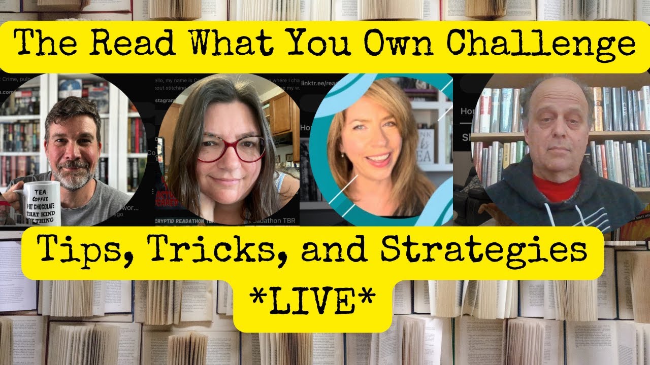 Get Ready for the Read What You Own Challenge! #books #reading - YouTube