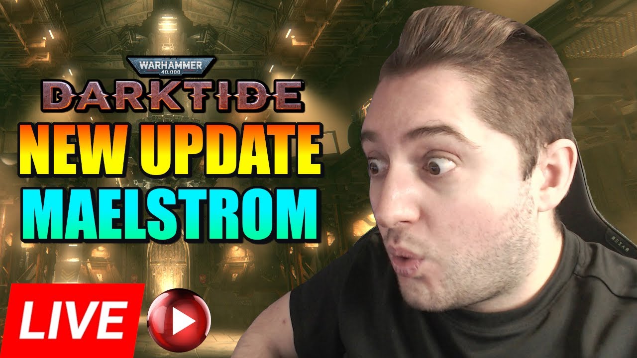 LIVE - Darktide's NEW MAELSTROM MISSIONS ARE INSANE - Godrolling and ...