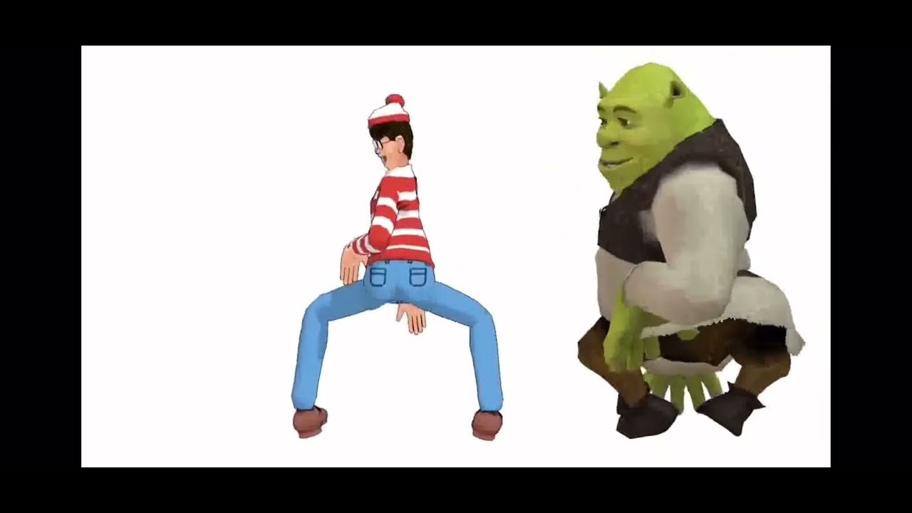 Shrek and Waldo twerking 🥵😈👹😩🥶 - YouTube