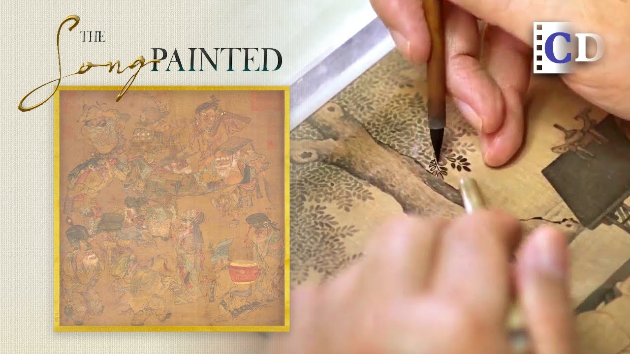 This is how we copy/reproduce ancient paintings by hand today | China ...