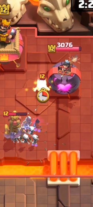 how long can he survive this cycle. Miner x Goblins x bats x barrel skeletons 💯 Clash Royale ...