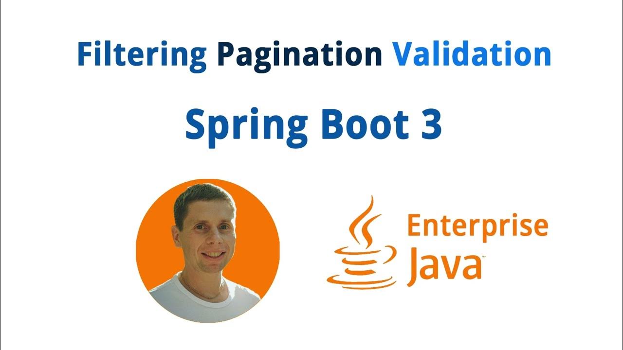 35 Filtering Pagination Validation Spring Boot 3 Java Enterprise полный курс Youtube