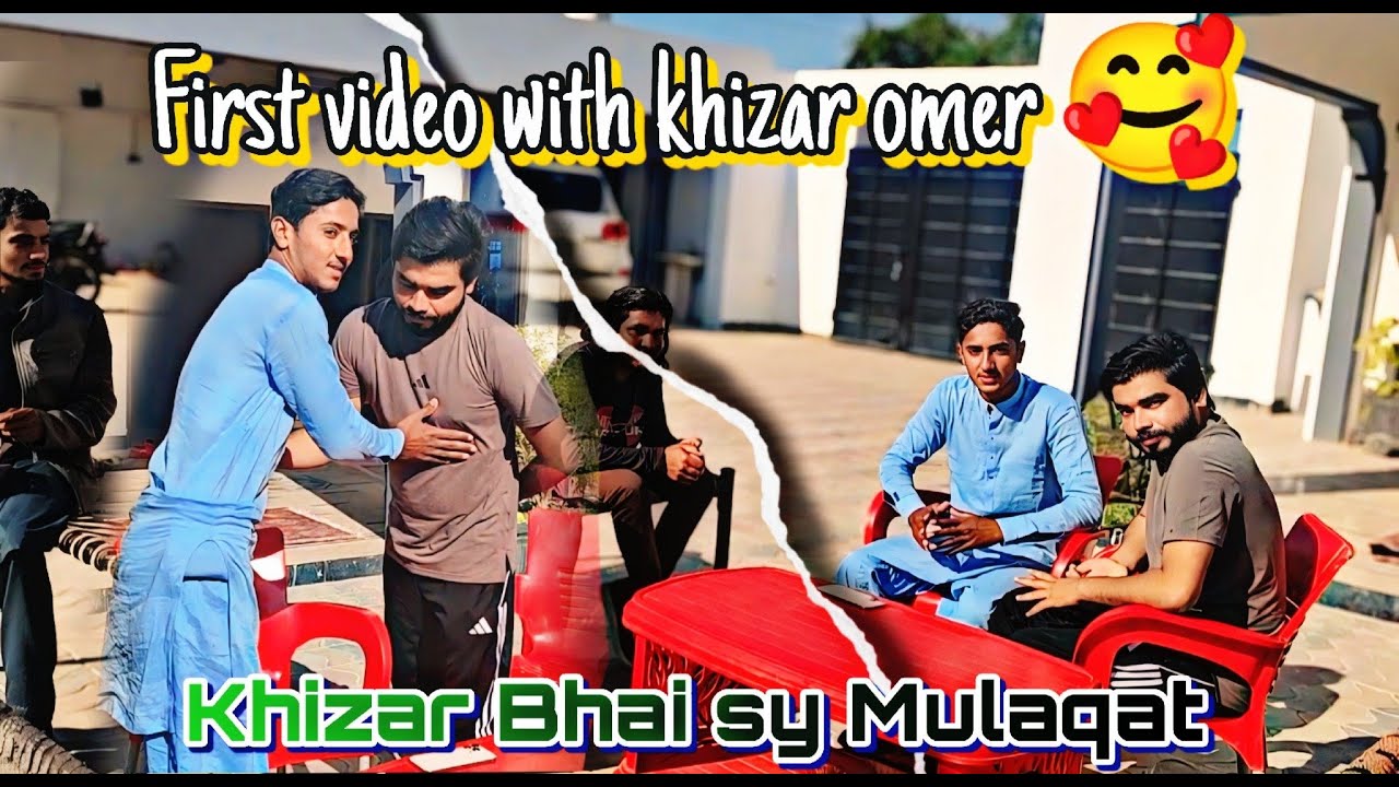 My First Vlog with khizar omer 🥰 #viralvideo #khizeromer - YouTube