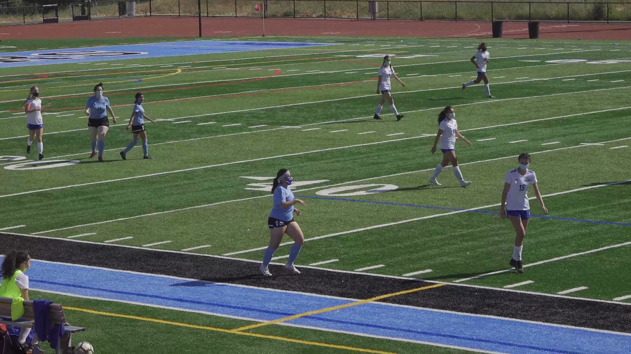 Encinal High School 2021 varsity women's soccer vs Tennyson - YouTube