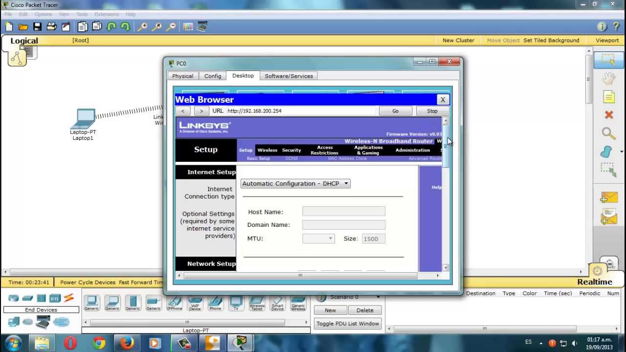 Configuracion Router-DHPC A04 (Parte3/3) - YouTube