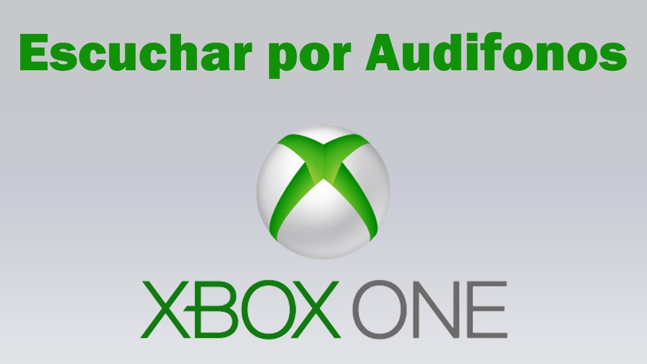 Como escuchar el Xbox one con audifonos - YouTube