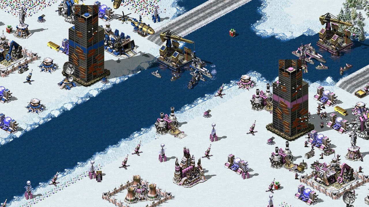 Red Alert 2 Yuri Revenge - Extreme AI Hard - 7 Soviet Vs America ...