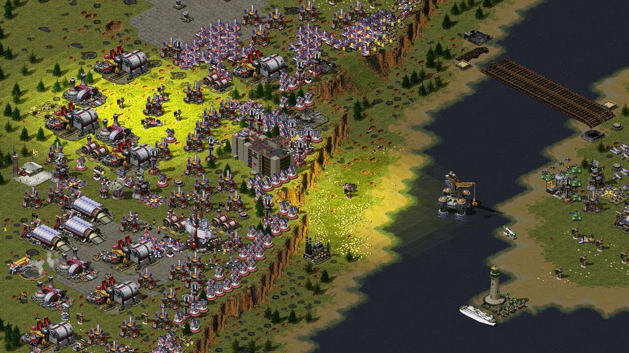 Red Alert 2 | Ward day | 7 vs 1 | Allied | America | us - YouTube