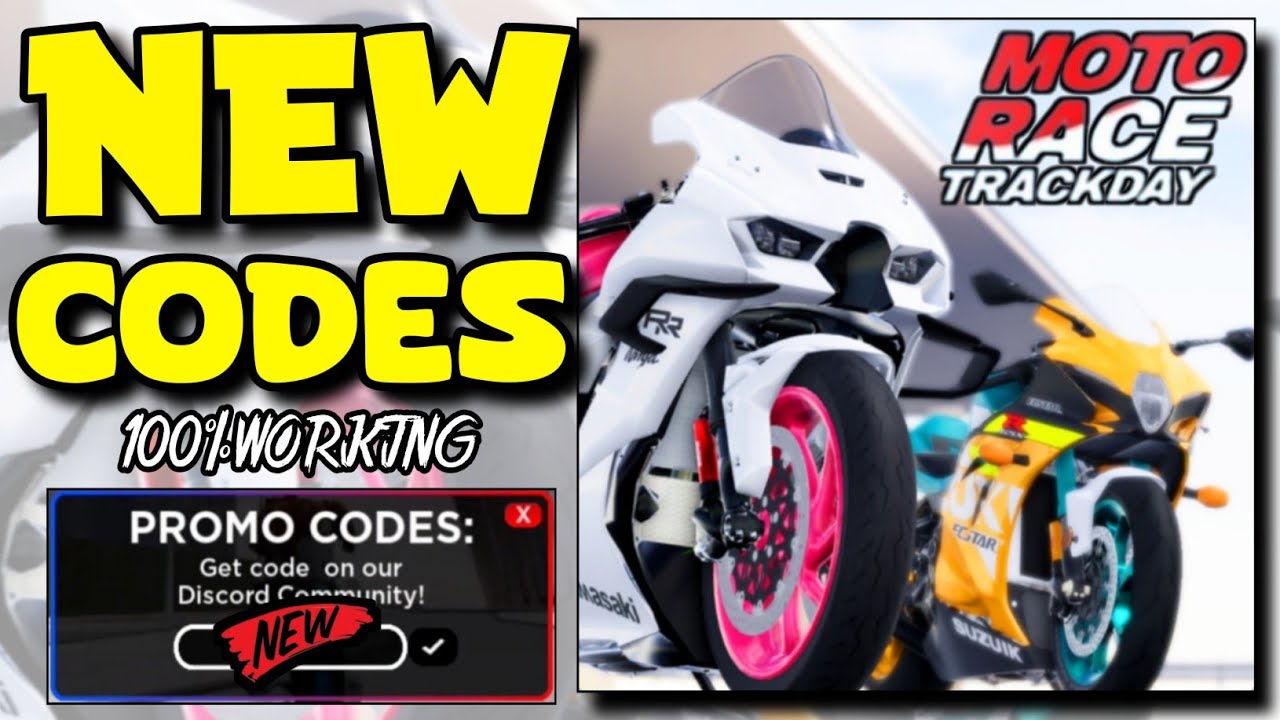 🏁OCTOBER UPDATE🏁 Moto Trackday Project New Codes 2024 | Roblox [NEW ...