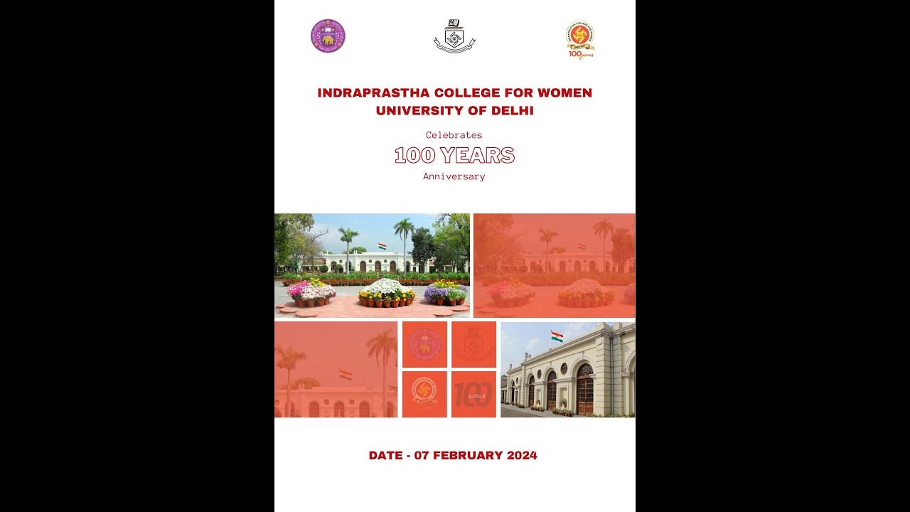 Centenary Year Celebration - Indraprastha College for Women - YouTube