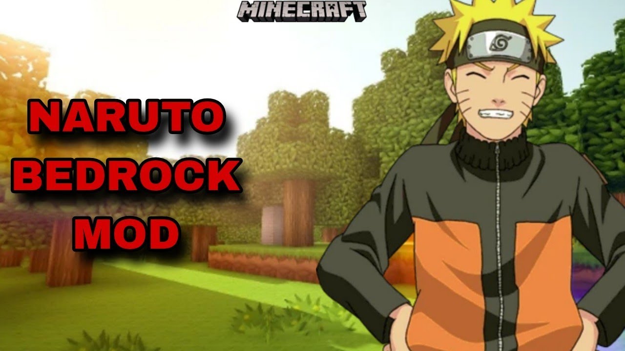 *NEW* BEST NARUTO MOD FOR MINECRAFT BEDROCK EDITION! - YouTube