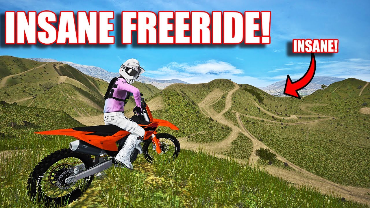 THE NEW BEST FREERIDE PLAYGROUND IS HERE IN MX BIKES!! (HUGE JUMPS ...