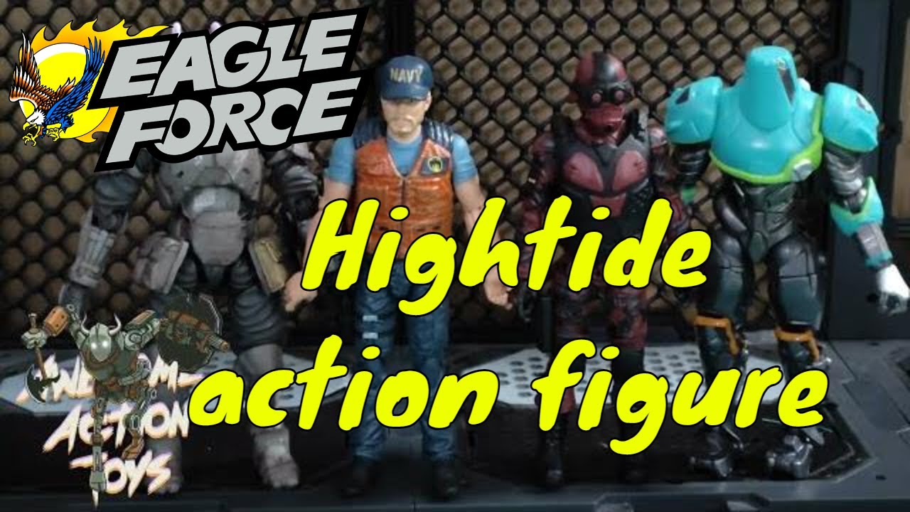 Eagle Force Hightide 1:18 scale action figure. I need some 1:18 scale ships now! - YouTube