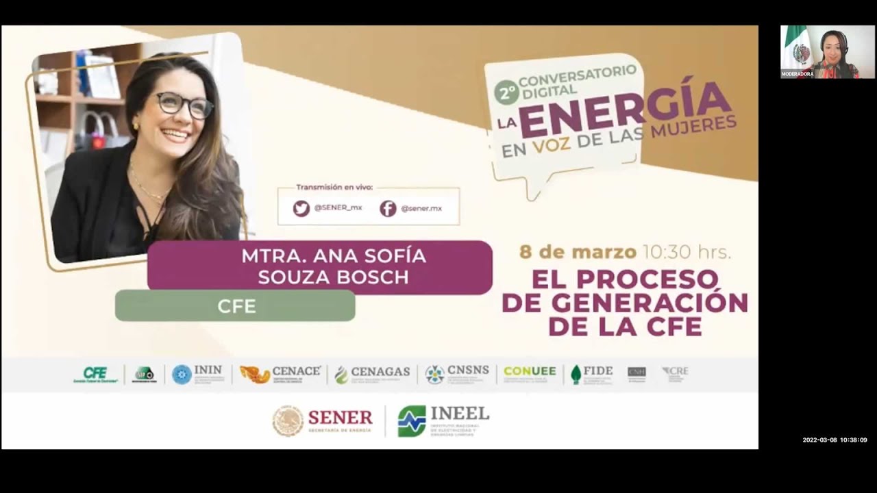 Mtra. Ana Sofía Souza Bosch (CFE) - YouTube